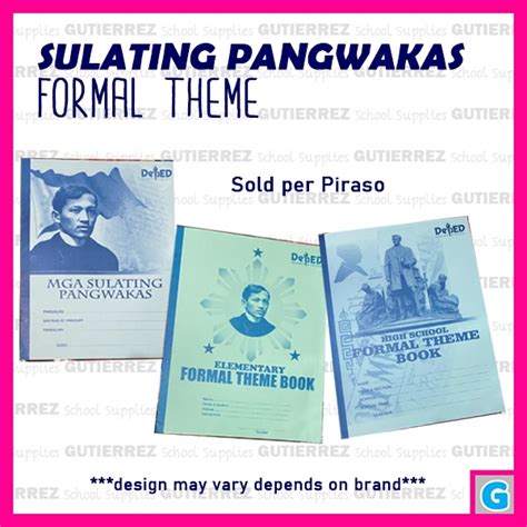 Formal Theme Sulating Pangwakas Shopee Philippines