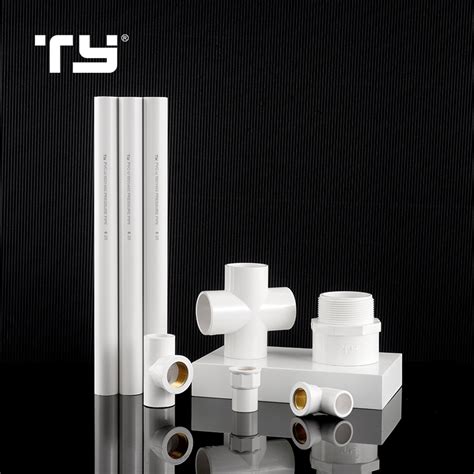 UPVC Pressure Elbow Pipe Fitting DIN GB Pn Plastic Tube For Water Supply China Pipe And
