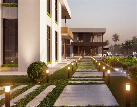 Animation Video For Villa Design In Khobar KSA On Behance