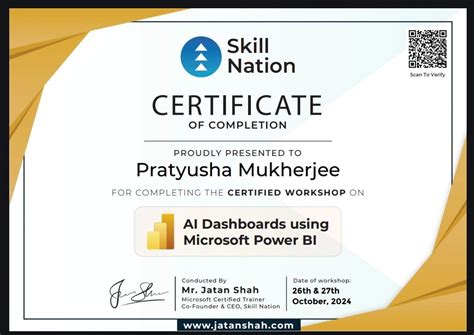 Pratyusha Mukherjee On Linkedin Powerbi Dataanalytics Certification Businessintelligence…