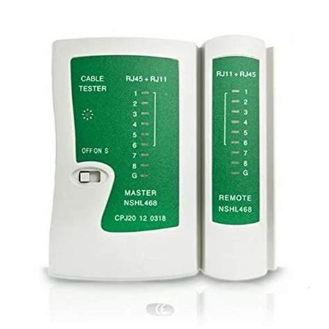 Rj Network Tester Ethernet Lan Pc Wire Lead Testing Tool Cable Testing Tool Kit At