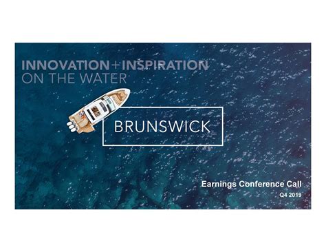 Brunswick Corporation 2019 Q4 Results Earnings Call Presentation