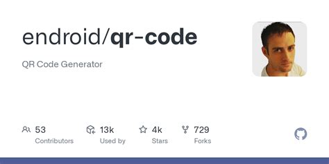 Qr Code At Main · Endroidqr Code · Github