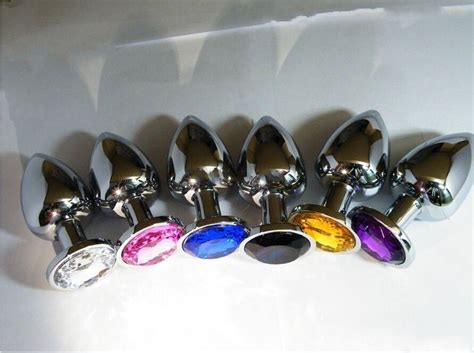 Medium Size 348cm Attractive Butt Plug Jewelry Rosebud Jeweled