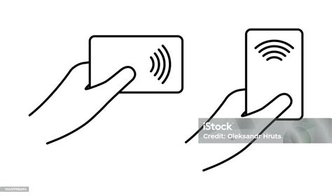 액세스 제어 액세스 카드 리더 무선 Rfid Nfc 벡터 스톡 그림입니다 인사장에 대한 스톡 벡터 아트 및 기타 이미지