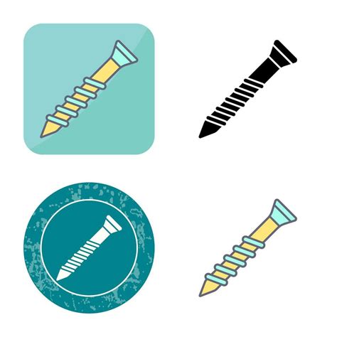 Screw Vector Icon 30441288 Vector Art At Vecteezy