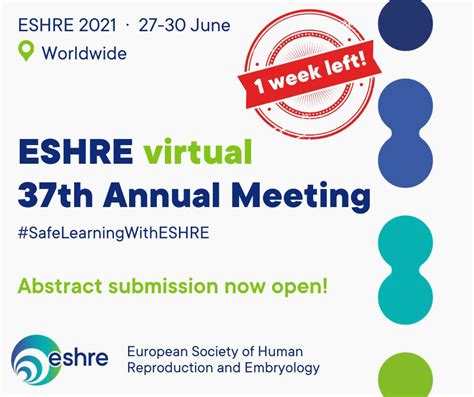 European Society Of Human Reproduction And Embryology Eshre On