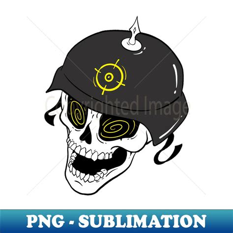 Heavy Metal Skull Artistic Sublimation Digital File Unle Inspire