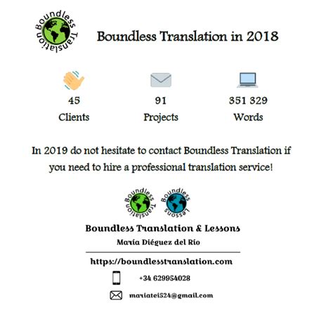 Boundless Translation In 2018 Boundless Translation