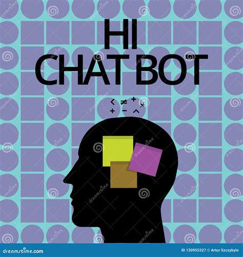 Conceptual Hand Writing Showing Hi Chat Bot Business Photo Text Greeting To Robot Machine Who