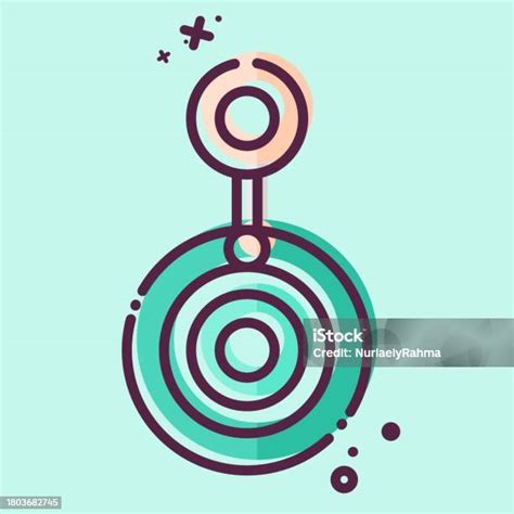 아이콘 나자르 본추크 터키 상징과 관련이 있습니다 Mbe 스타일 심플한 디자인 편집 가능 간단한 일러스트레이션 고급에 대한 스톡