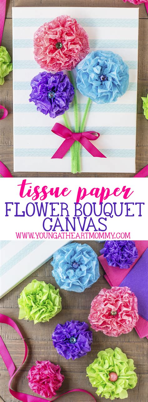 Tissue Paper Flower Bouquet Diy At Ava Santistevan Blog