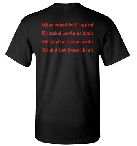 Venom Welcome To Hell T Shirt Rebellion Republic