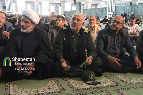 شبستان گرامیداشت شهید خدمت در مصلی امام خمینی ره شهرکرد