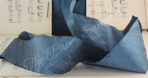 Dusty Blue Dupioni Silk Ribbon 2 Wide BY THE YARD Etsy
