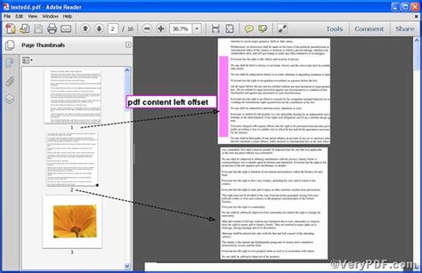 edit pdf content left offset of odd number pages using command line