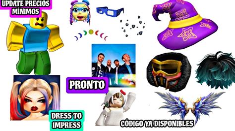 NOTICIAS DE ROBLOX ACTUALIZACIÓN DE PRECIOS MÍNIMOS DE ACCESORIOS