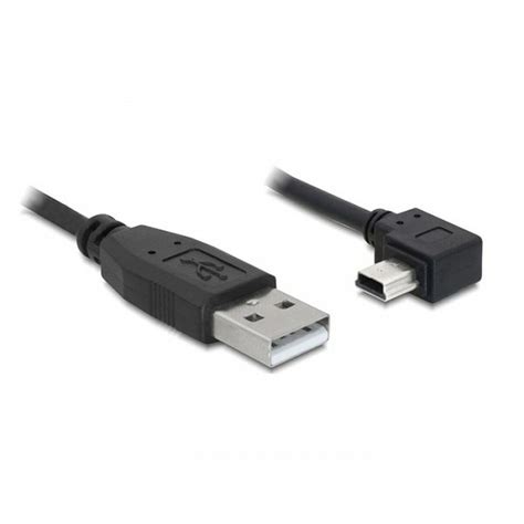 Câble Usb Vers Mini Usb Delock 82682 Noir 2 M Leroy Merlin