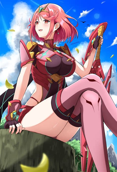 Hisumena2201 Pyra Xenoblade Xenoblade Chronicles Series Xenoblade Chronicles 2 Highres