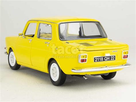 Simca 1000 Ls 1974 Norev 118 Autos Miniatures Tacot