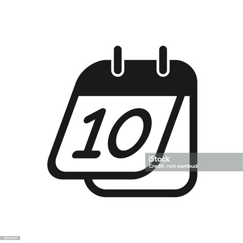 時尚平面風格的日曆圖示向量圖形及更多乾淨圖片 乾淨 事件 互聯網 Istock