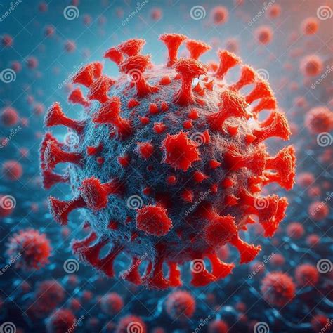 Shingles Virus On Human Skin Stock Illustration Illustration Of