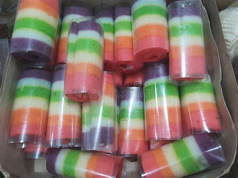 Indonesian Traditional Snacking Sells During Ramadhan Montg Stock Image