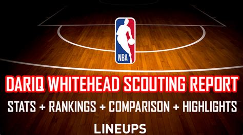 Dariq Whitehead Scouting Report A Silky Jump Shooter With 5 Star Traits