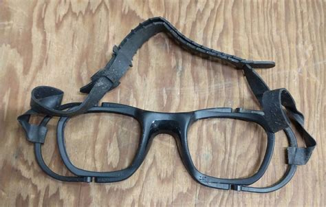 1980s Vintage Us Military Nylon Eyeglass Frames Kapcot Strap Etsy