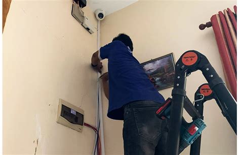 Project Install Camera Ip Run Cable Network Configure Nvr Camera In