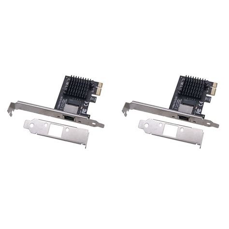 2x 100 1000m 2 5g Rj45 Network Adapter Rj45 Rtl8125bg Chipset Pcie Pci Express Network Lan Card