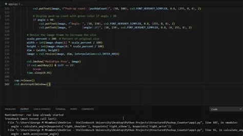 George Mtombeni On Linkedin Computervision Pushupcounter Fitnesstech Poseestimation