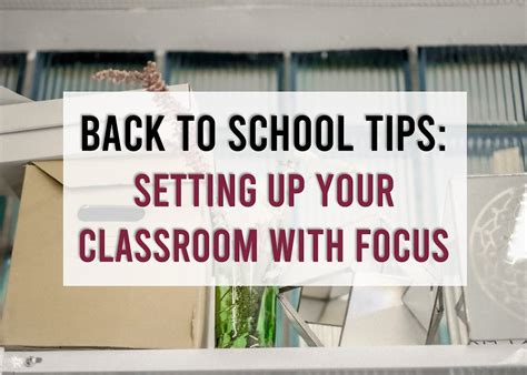 Setting Up Your First Classroom With Focus