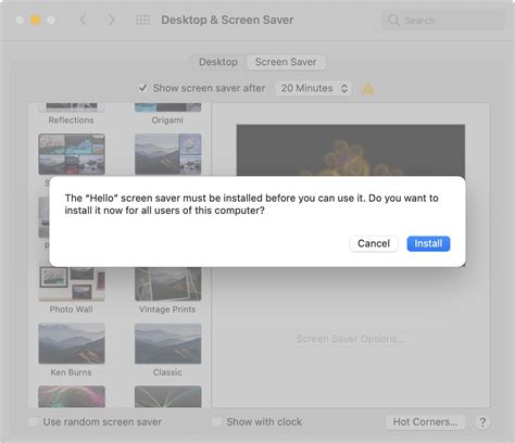 Apple Adds New Hello Screen Saver In Macos Big Sur 113 Macrumors