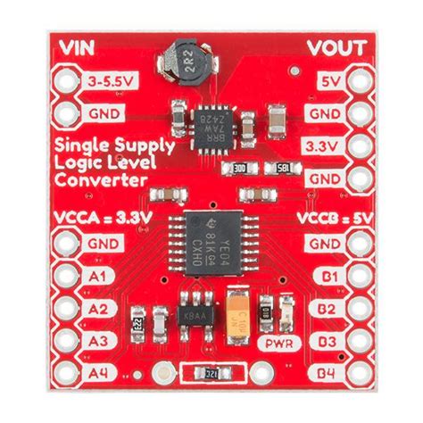 Sparkfun Logic Level Converter Single Supply Opencircuit