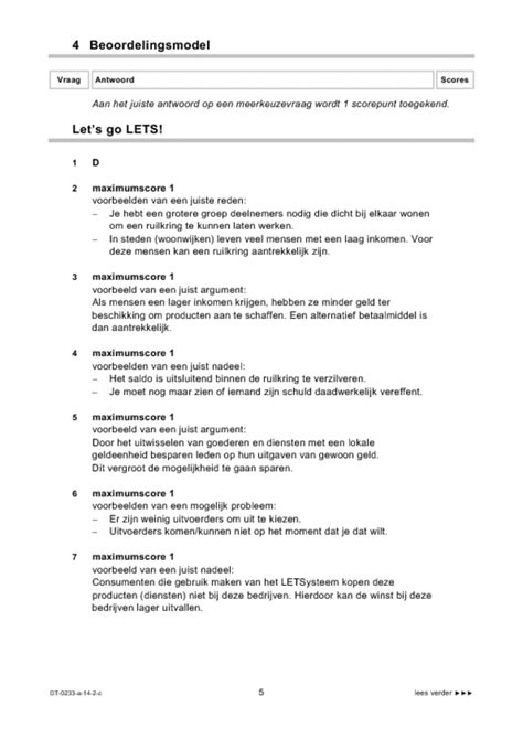 Economie Eindexamen Voorbereidend Middelbaar Beroepsonderwijs Gemengde
