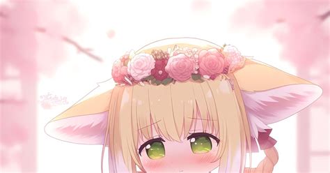 可爱 小铃兰今天有点害羞～ 左侧のイラスト Pixiv