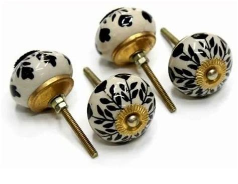 Multicolor Ceremic Decorative Knobs Polished At Rs 20piece In Bagru