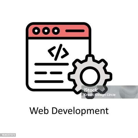Web開発ベクトル塗りつぶされたアウトラインデザインイラスト白い背景にビジネスと管理のシンボル Eps 10 ファイル アイコンのベクター
