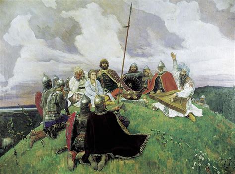 Живот старих Источних Словена на сликама руских уметника Russia