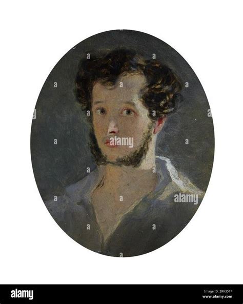 Robert Scott Lauder 1803 1869 Artist Self Portrait By Robert