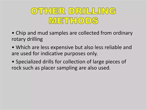 Sampling In Geology Pptx