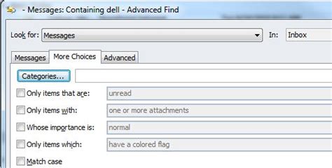 Printing Search Results In Outlook 20072010 Kraft Kennedy