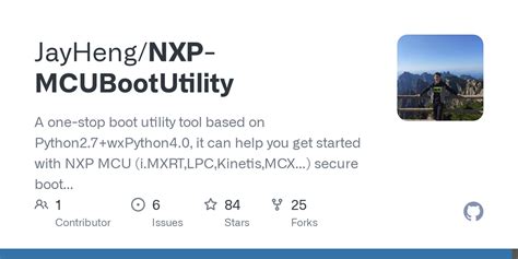 Github Jayhengnxp Mcubootutility A One Stop Boot Utility Tool Based