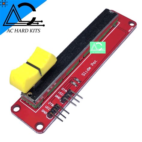 Slide Potentiometer 10k Linear Module Dual Output ตัวต้านทานปรับค่าได้