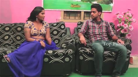 Lip To Lip Kiss With Neighbour Aunty Tamil Short Film