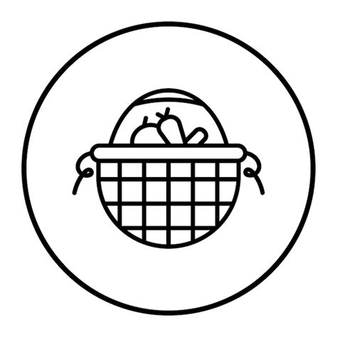Premium Vector Basket Vector Illustration