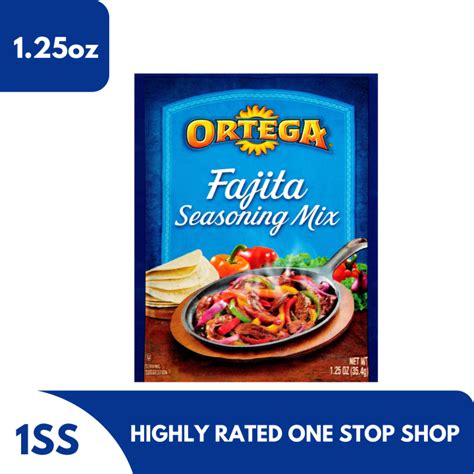 Ortega Fajita Seasoning Mix 125oz Lazada Ph