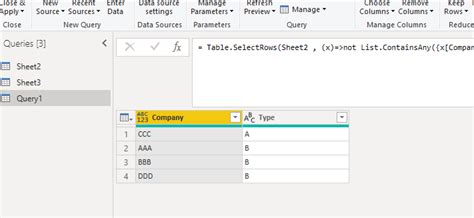 solved comparing two databases and removing rows of ident