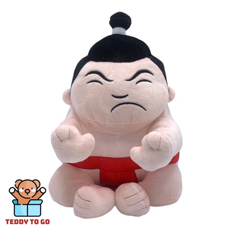 Sumo Wrestler Red Belt Plush 25 Cm Teddy To Go